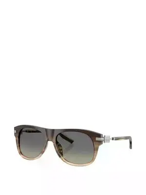 Dolce & Gabbana Striped-detail Sunglasses