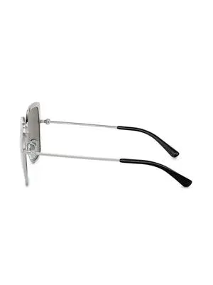 Michael Kors Crystal-embellished Oversize-frame Sunglasses