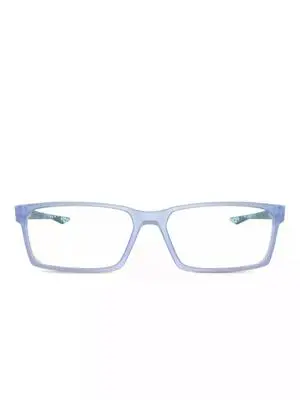 Oakley Overhead Rectangle-frame Glasses - Blue