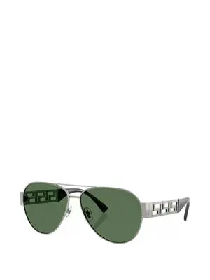 Versace Greca Pilot Sunglasses