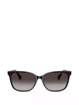 POLO RALPH LAUREN EYEWEAR Oval-frame Sunglasses - Black