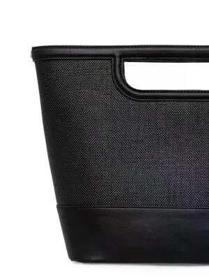 BENETTON Cut-out Handle Tote Bag