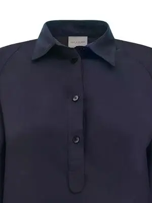 Paul & Shark Silk Balloon-sleeve Blouse