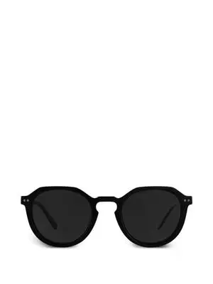 ALPINA Sneek 2.0 Round-frame Sunglasses - Black
