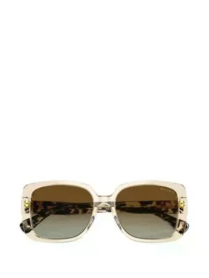 POLO RALPH LAUREN EYEWEAR Square-frame Tortoiseshell-effect Sunglasses