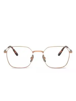 Ray-ban Hexagonal-frame Glasses - Brown