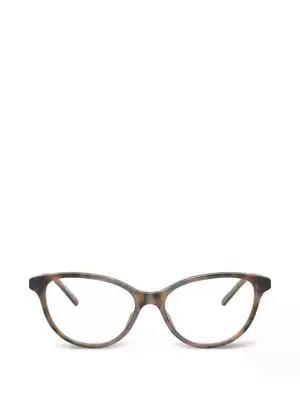 Armani Exchange Cat-eye Frame Glasses - Brown