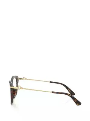 Dolce & Gabbana Cat Eye Frame Glasses