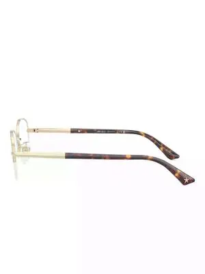 JIMMY CHOO Oval-frame Glasses