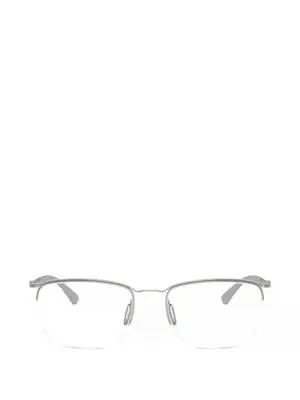 Ray-ban Rectangle-frame Glasses - Silver
