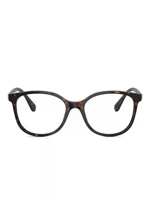 SWAROVSKI Round-frame Glasses - Brown