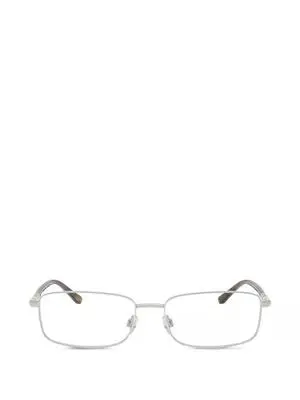 POLO RALPH LAUREN EYEWEAR Rectangle-frame Glasses - Silver