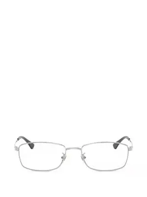 Emporio Armani Rectangle-frame Glasses - Silver