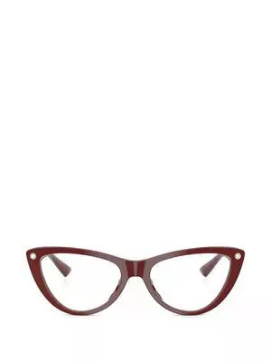 JIMMY CHOO Cat-eye Glasses - Brown
