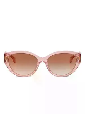 Versace Oval-frame Sunglasses - Pink