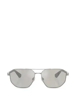 Burberry Pilot-frame Sunglasses - Silver