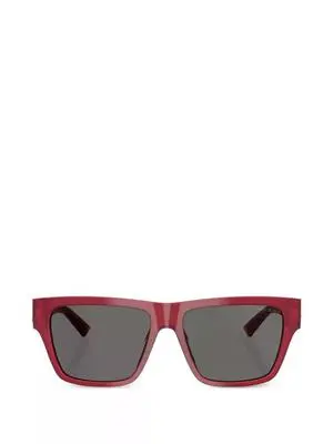 JIMMY CHOO Square-frame Sunglasses - Red