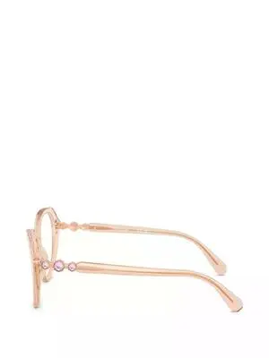 SWAROVSKI Cat-eye Crystal-embellished Glasses