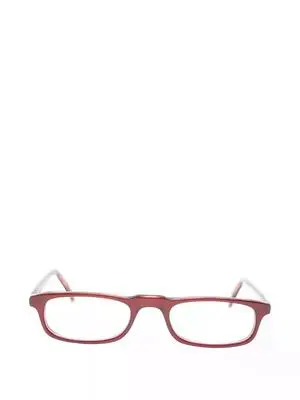 SOCIEL Rectangle-frame Glasses - Red