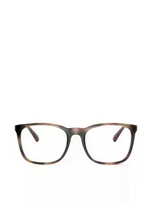 POLO RALPH LAUREN EYEWEAR Square-frame Glasses - Brown