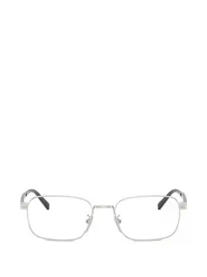 Prada Rectangle-frame Glasses - Silver