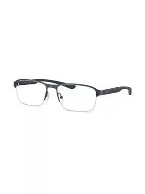 Armani Exchange Square-frame Glasses - Blue