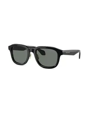 Giorgio Armani Square-frame Sunglasses - Black