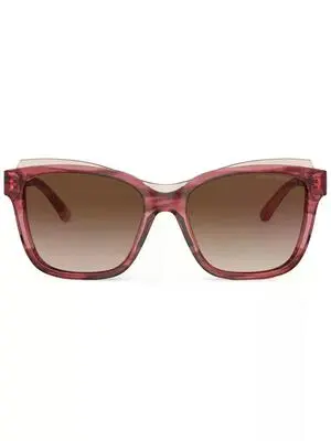 Emporio Armani Cat-eye Sunglasses - Red