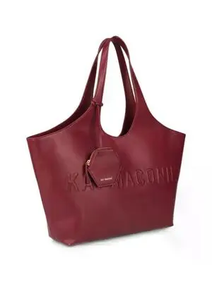 KAT MACONIE Large Brooklyn Logo-embossed Shoulder Bag
