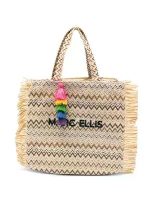 MARC ELLIS Large Buby Claire Tote Bag - Neutrals