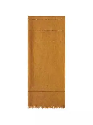 Marella Sequin-embellished Frayed Scarf - Brown