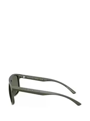 Armani Exchange Geometric-frame Sunglasses