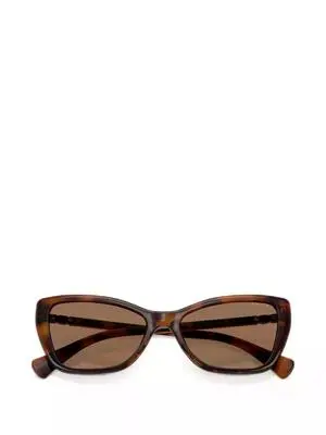 RALPH EYEWEAR Tortoiseshell-effect Cat-eye Sunglasses