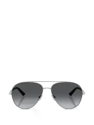 JIMMY CHOO Pilot-frame Sunglasses - Silver