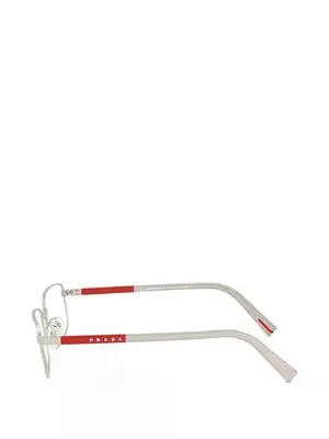 Prada Rectangle-frame Glasses - Silver