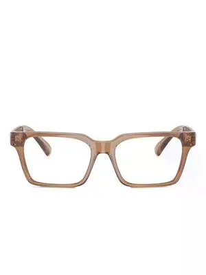 Armani Exchange Rectangle-frame Glasses - Brown