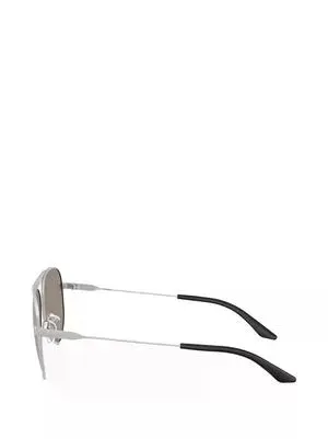 Armani Exchange Matte-finish Pilot-frame Sunglasses