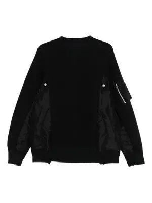 Sacai Cotton Blend Sweater