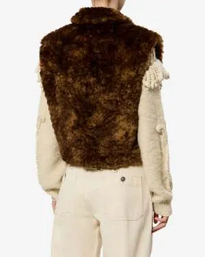 ETOILE Jocya Faux Fur Vest