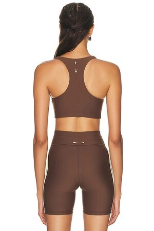 The Upside Daytona Jetta Racerback Bra - Brown