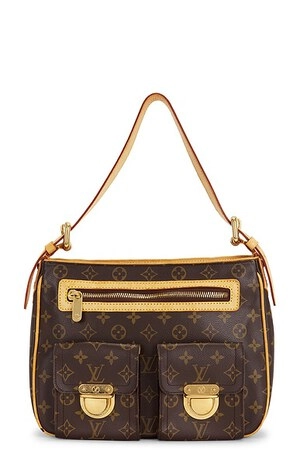 LOUIS VUITTON Monogram Hudson Gm Shoulder Bag - Brown