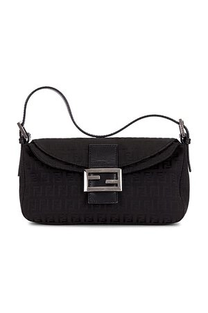 Fendi Zucca Baguette Shoulder Bag
