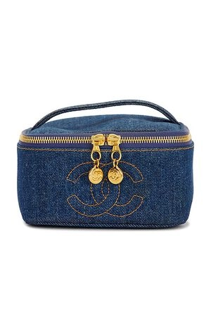 Chanel Denim Vanity Case