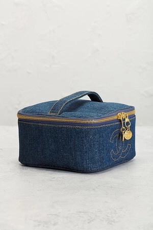 Chanel Denim Vanity Case