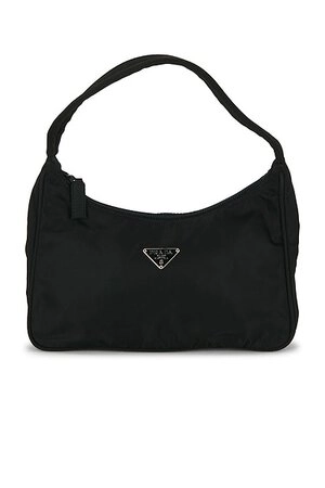 Prada Tessuto Sport Hobo Bag - Black
