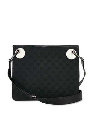 Gucci Eclipse Messenger Bag - Black