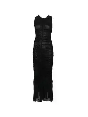 Viktor & Rolf Ruched-detail Maxi Dress