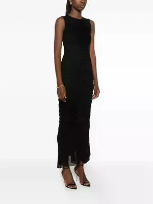 Viktor & Rolf Ruched-detail Maxi Dress