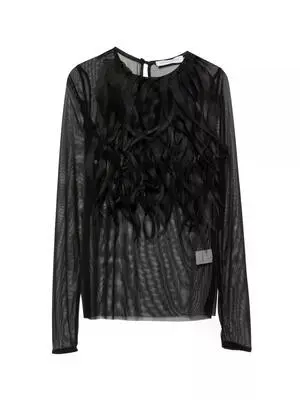 Viktor & Rolf Feather-effect Top