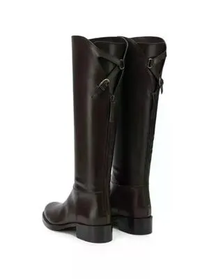 Sartore Parma Buckle-detail Knee-high Boots